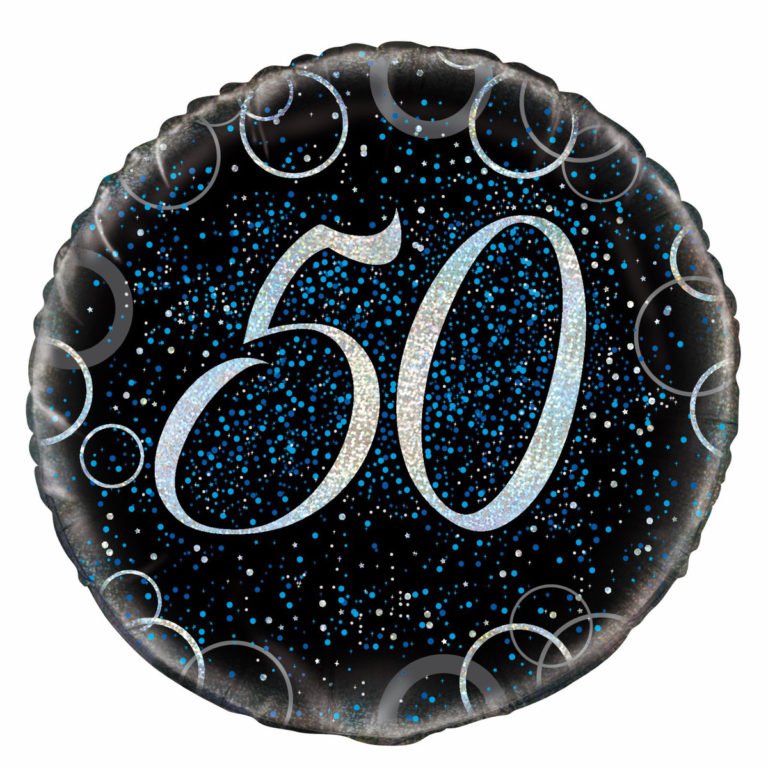 50th Blue Balloon - Queenparty