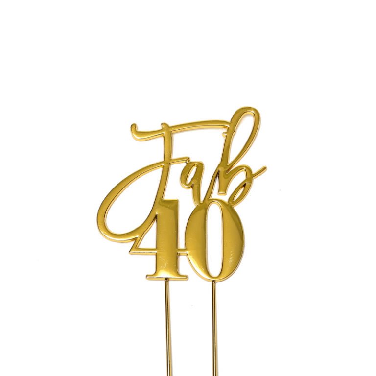 Fab 40 Topper Queenparty Fab 40 Topper Queenparty
